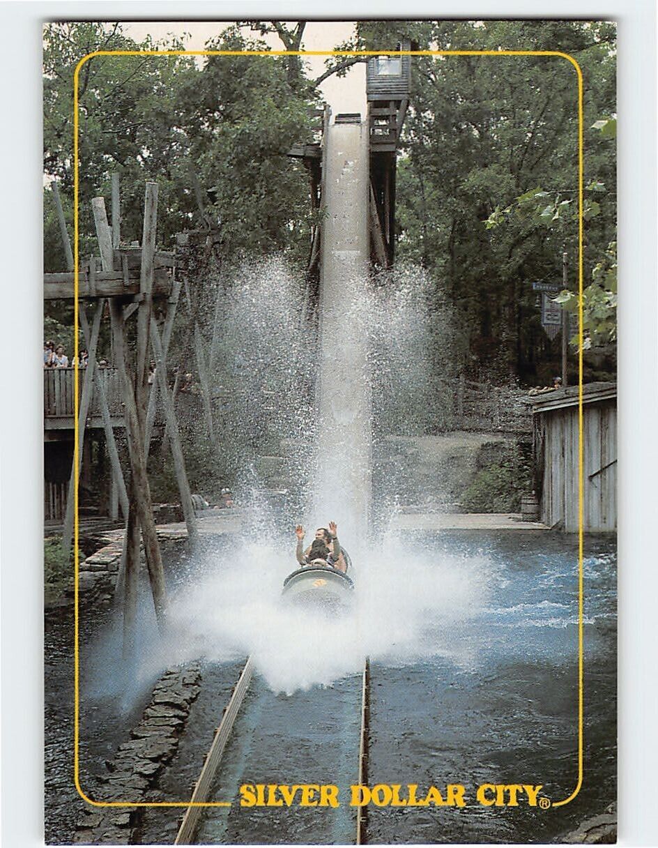Postcard The American Plunge, Silver Dollar City, Branson, Missouri ...