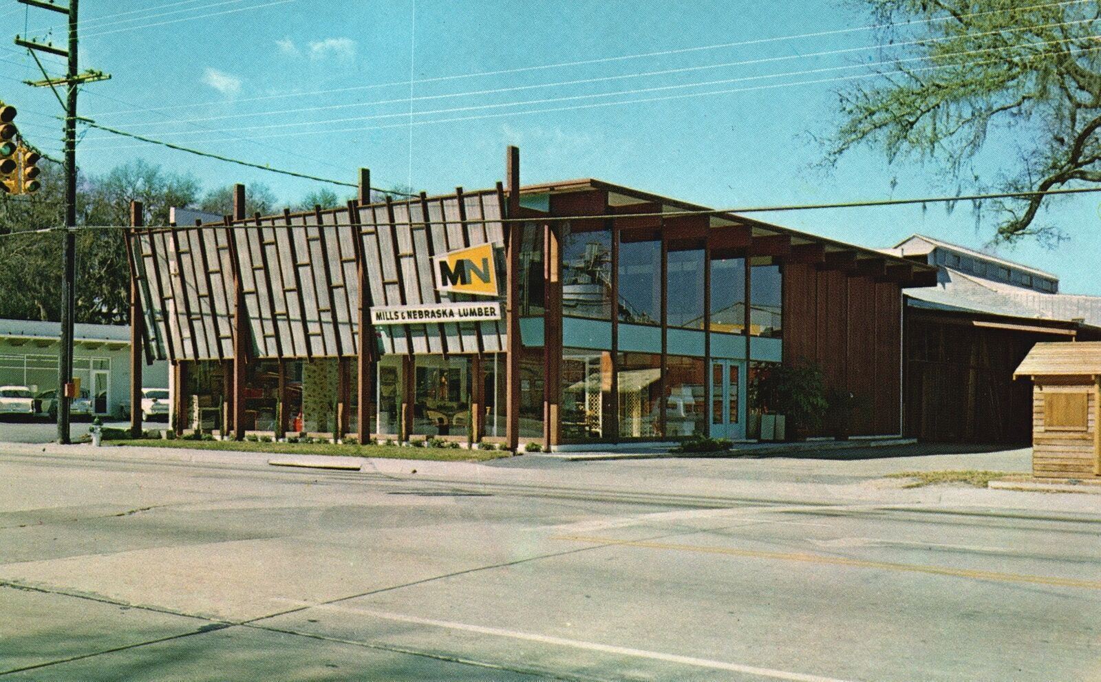 Vintage Postcard Mills and Nebraska Lumber Orlando's Most Complete ...