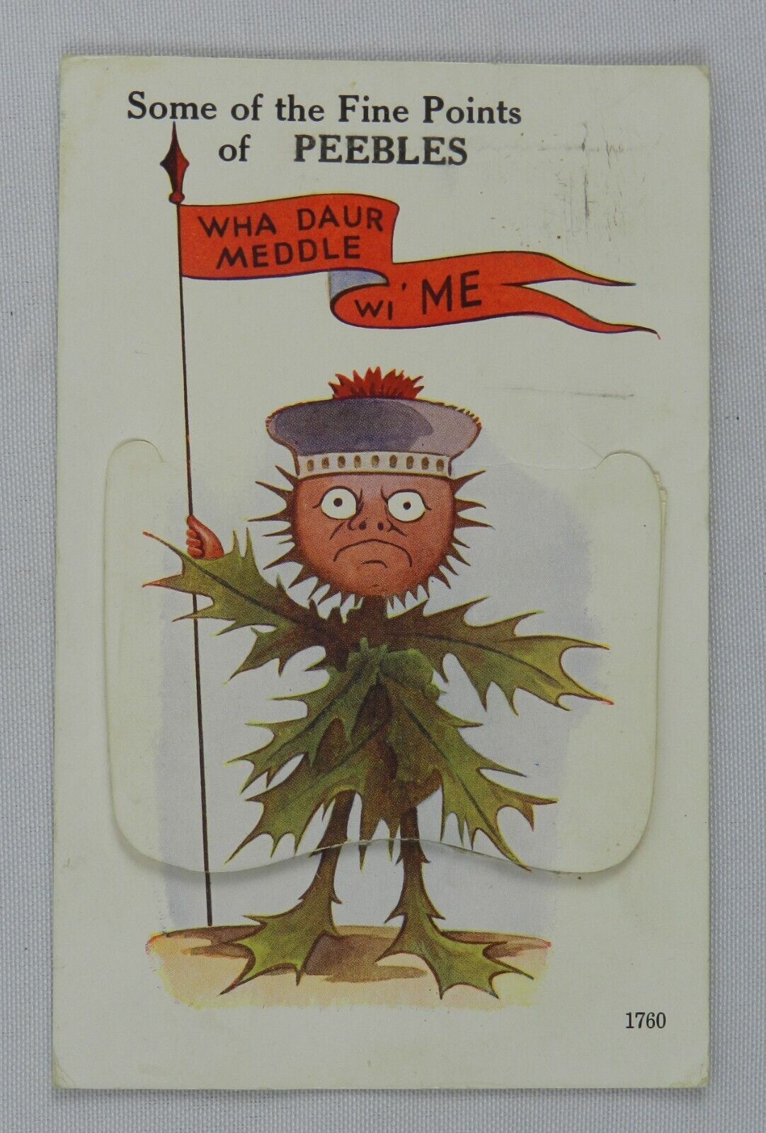 Some of the Fine Points of Peebles, Man Covered in Leaves - Vintage ...