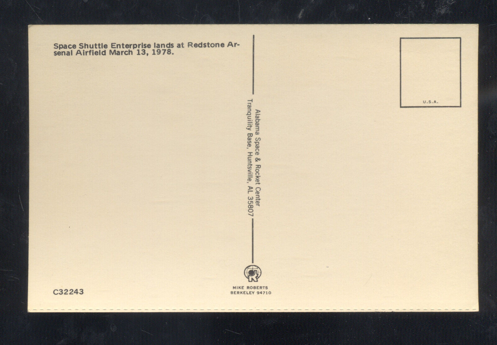 Space Shuttle Enterprise Redstone Arsenal Airfield 1978 Aviation ...