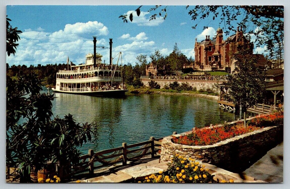 Walt Disney World Admiral Jon Fowler Steam Ship - Postcard | Other ...
