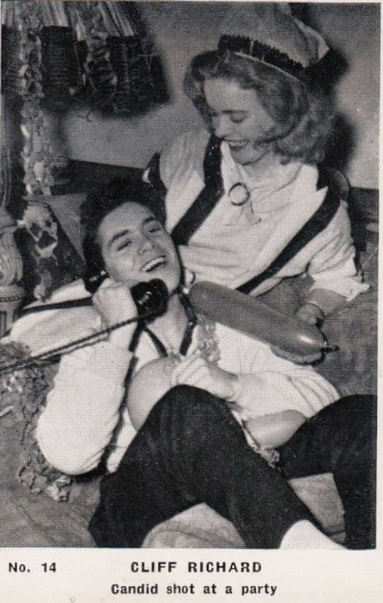 Cliff Richard In RISQUE Shot At Wild Party Old Cigarette Photo Trading ...