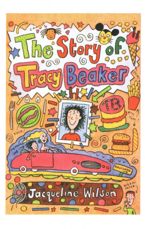 Jacqueline Wilson The Story Of Tracy Beaker Book Postcard | Topics ...