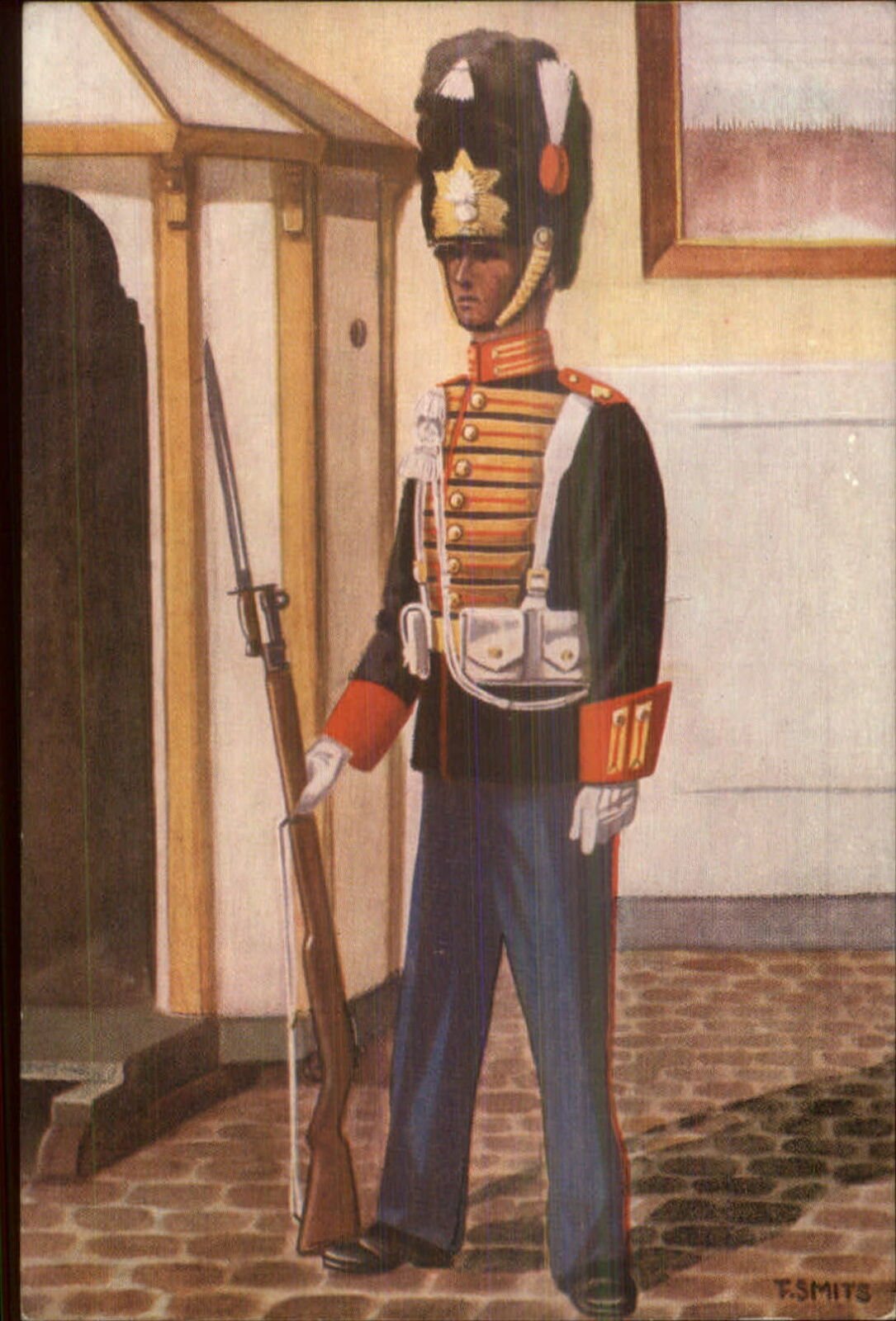 Dutch Netherlands Military Uniforms Garderegiment Grenadiers 1949 ...