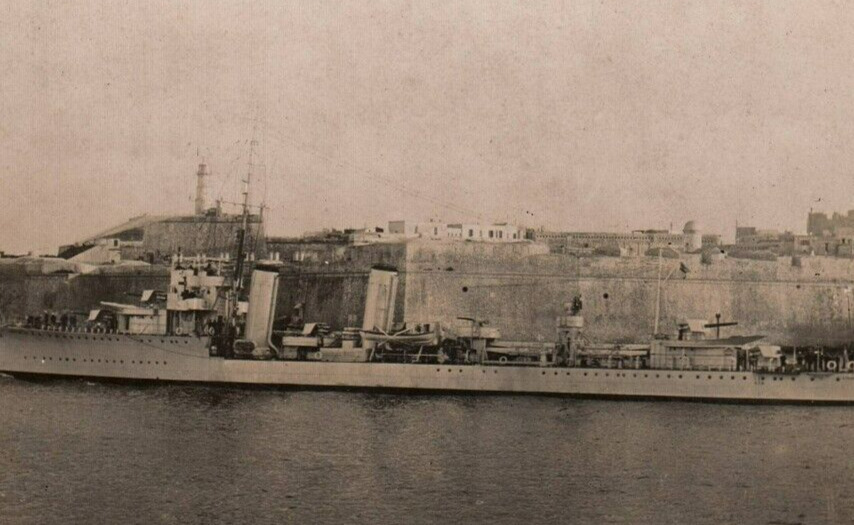 RPPC Photo British Royal Navy WWI HMS Stuart Flotilla Leader c.1910s ...