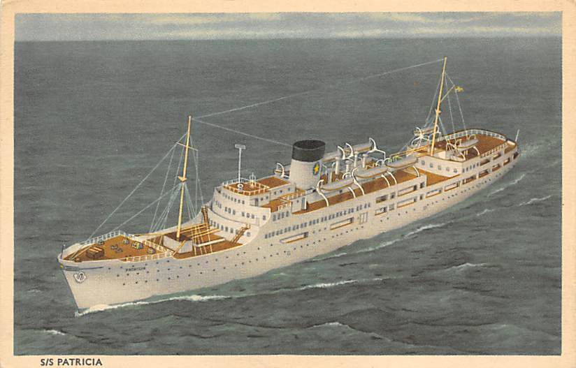 S.S. Patricia, Swedish Lloyd Line View image | Topics - Other, Postcard ...