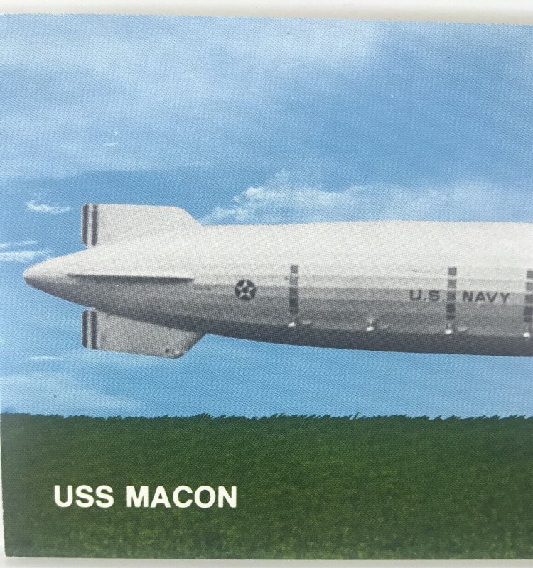 US Navy Airship ZRS 5 Blimp Dirigible Aviation USS Macon | Topics ...