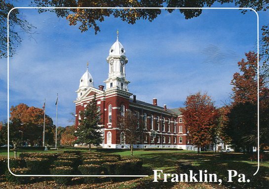 VENANGO COUNTY COURTHOUSE - Franklin Pennsylvania | United States ...
