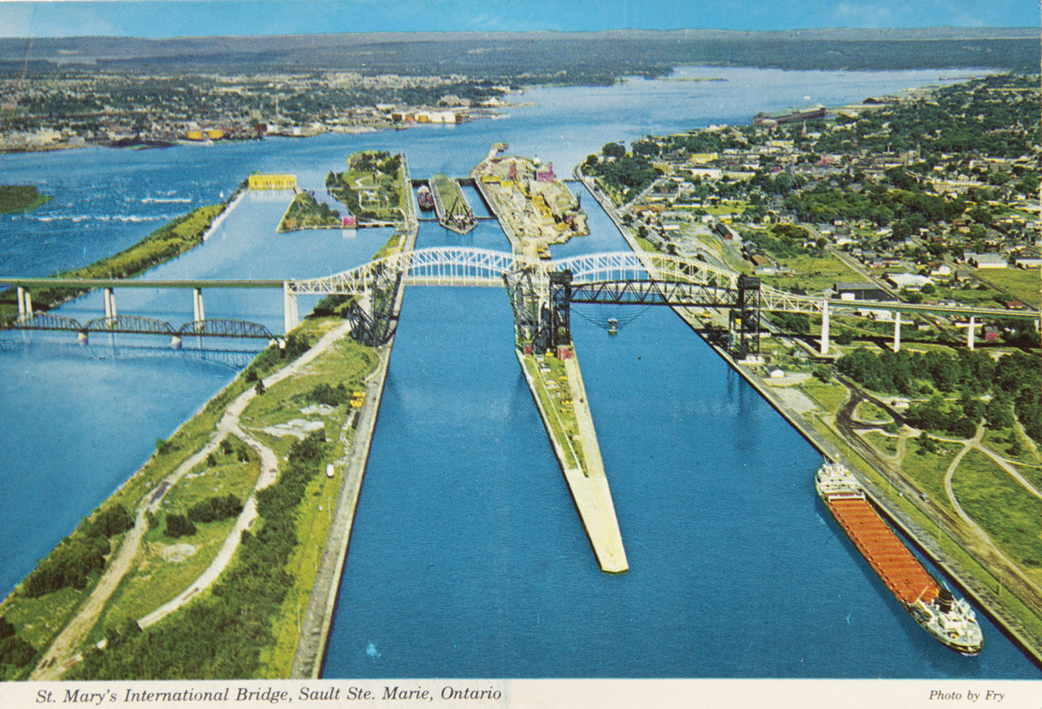 St. Mary's International Bridge Sault Ste. Marie Ontario ON Ont ...