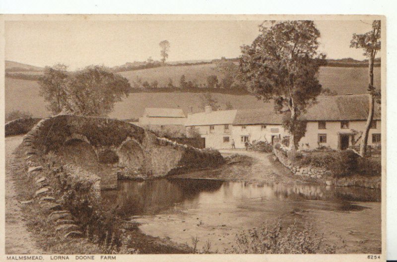 Devon Postcard - Malmsmead - Lorna Doone Farm - Ref TZ549 | Europe ...