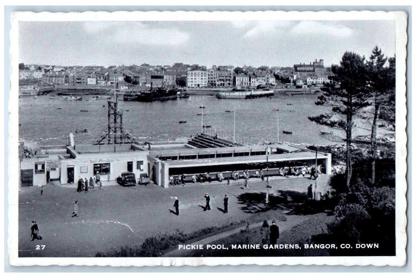 1962 Pickie Pool Marine Gardens Bangor Co. Down Northern Ireland ...