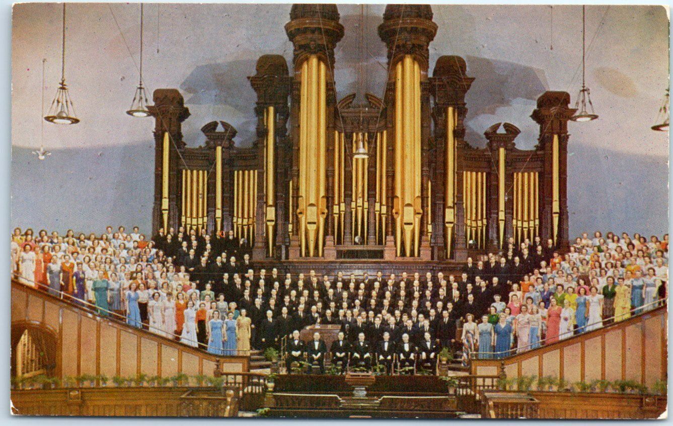 "Mormon" Tabernacle Choir and Organ, Temple Square - Salt Lake City ...