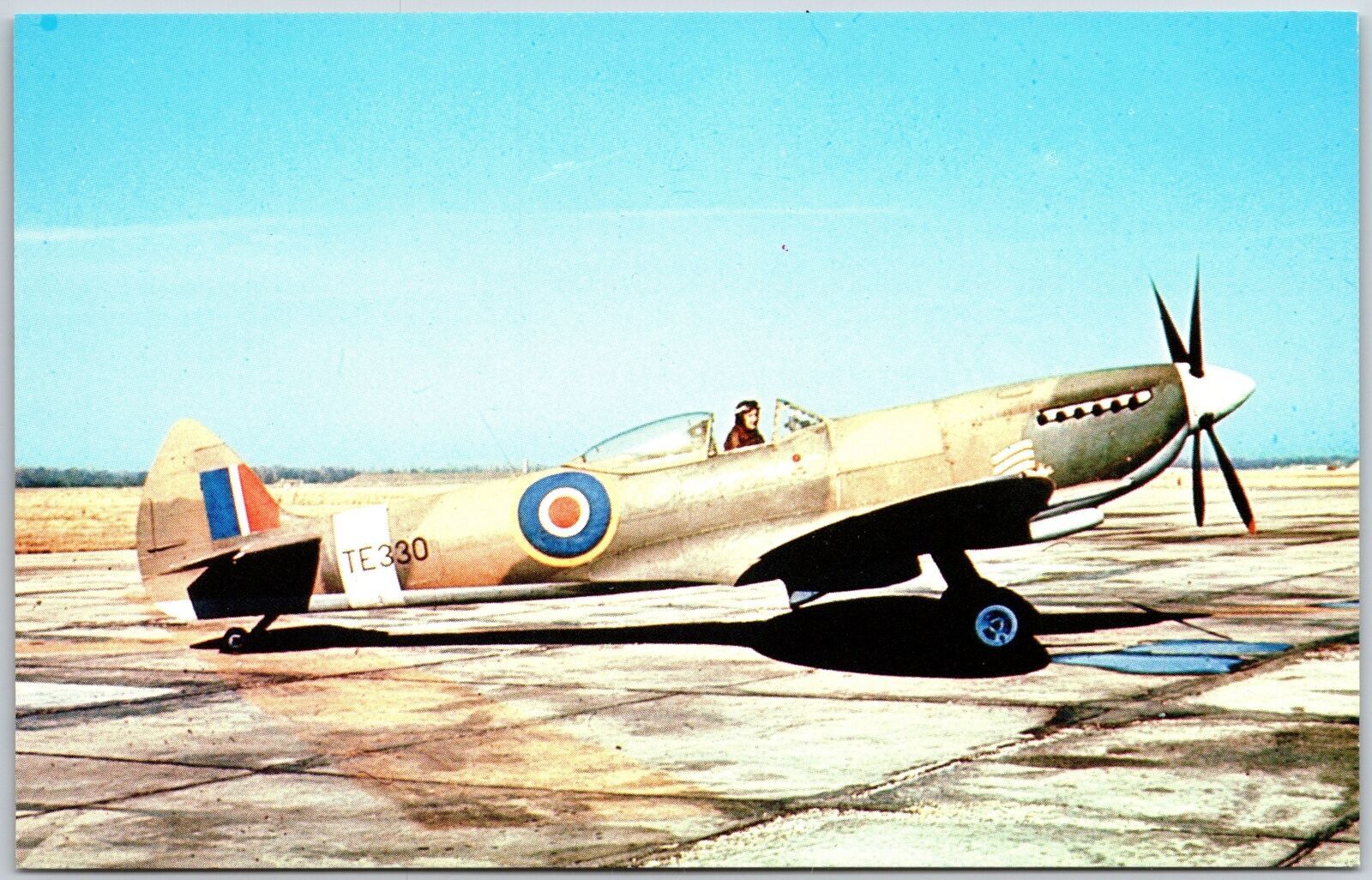 SUPERMARINE "SPITFIRE" Mark LF XVI E British Fighter Airforce Posted Postcard | Other / Unsorted ...