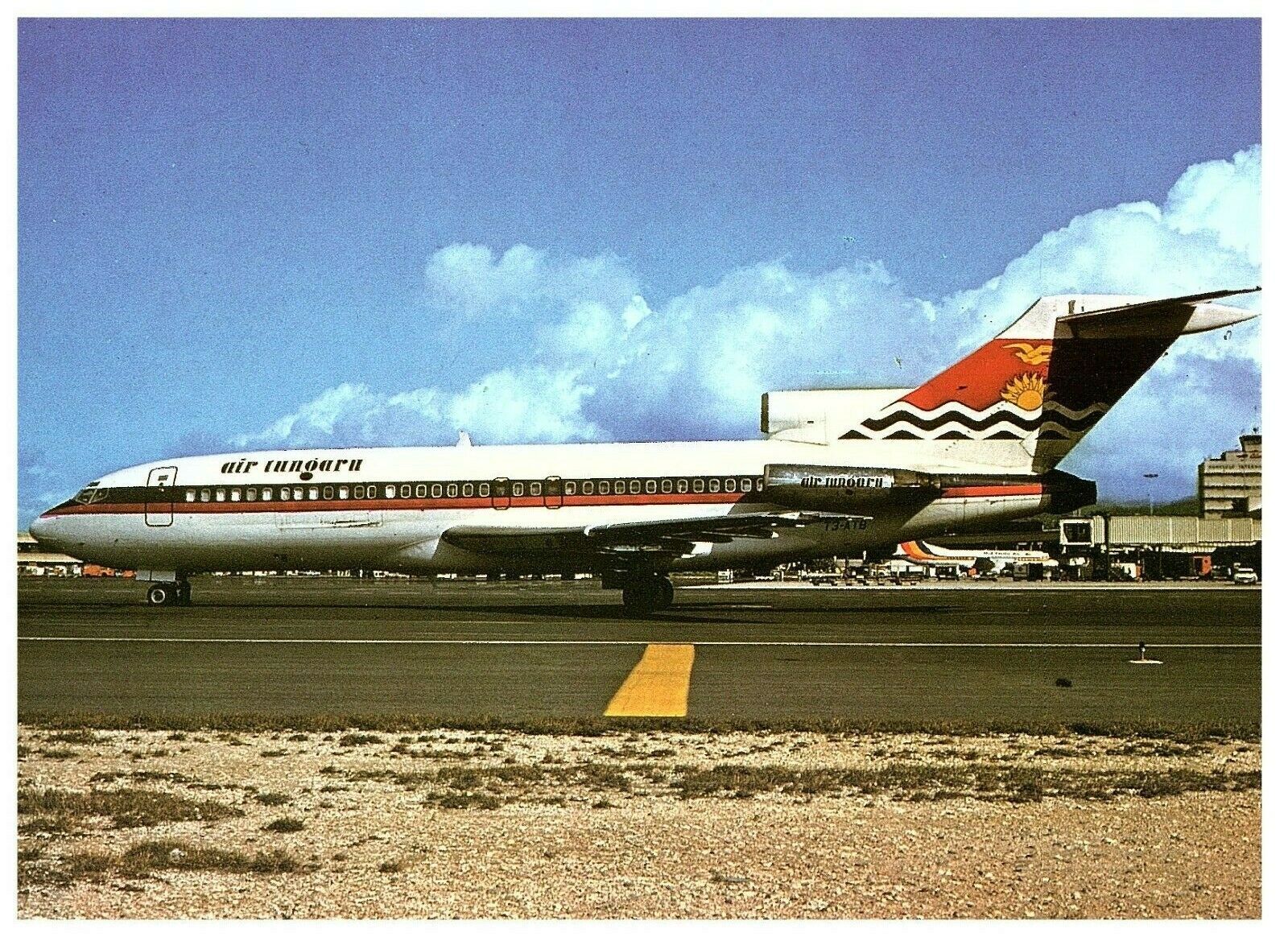 Air Tungaru Boeing 727 T3-ATB Honolulu Hawaii Postcard | United States ...