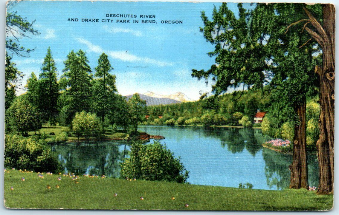 Postcard - Deschutes River and Drake City Park in Bend, Oregon | United ...