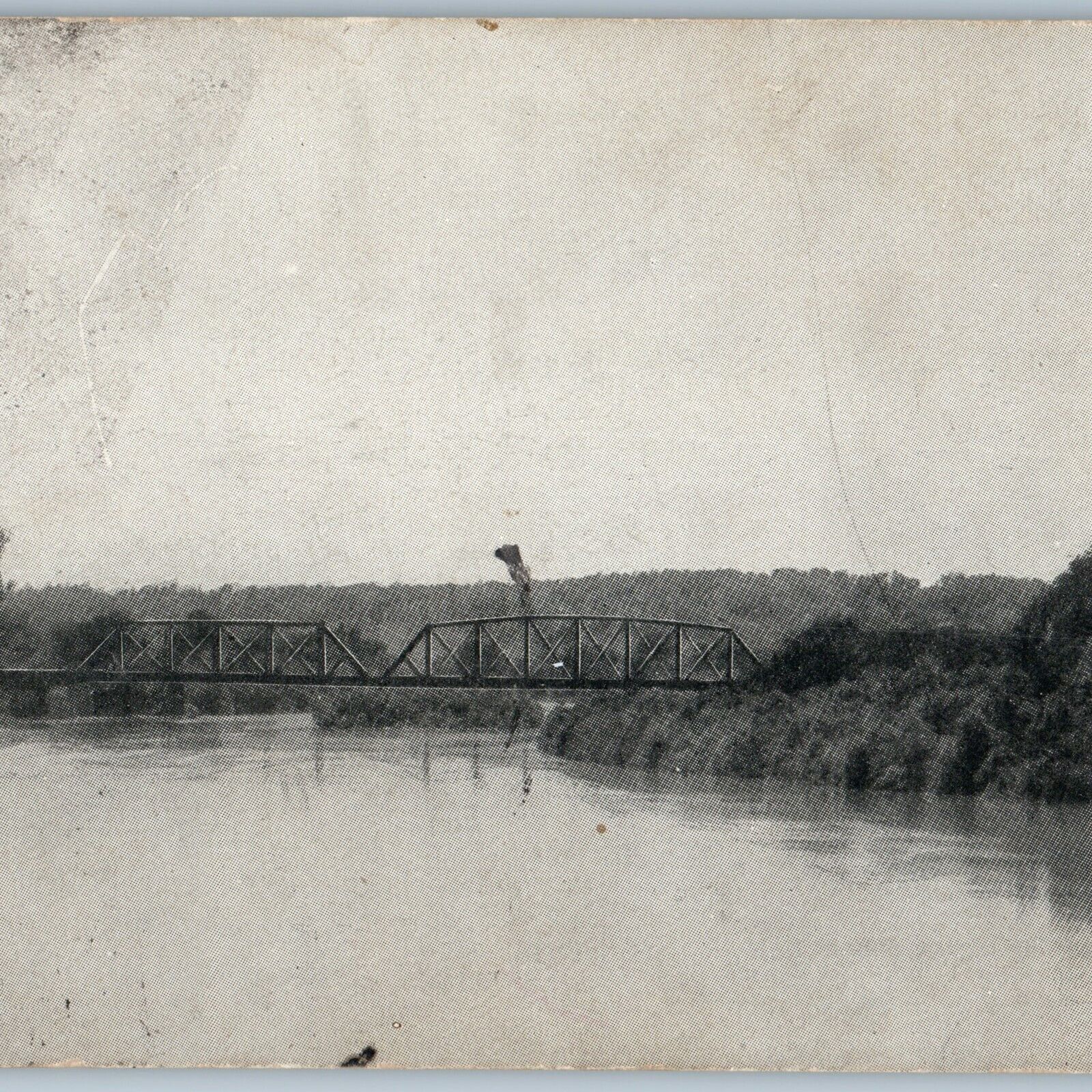 1898 Boone, IA Early Kate Shelly High Bridge Truss Railway Heroine ...