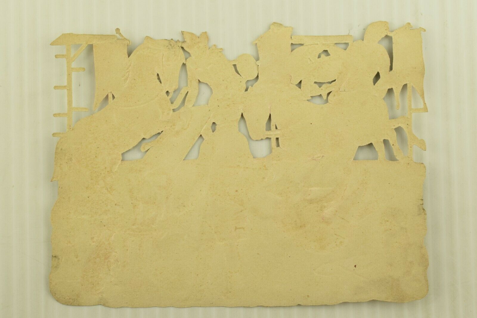 1880's Raphael Tuck Die-Cut "In The Circus" Horses Clowns Dogs Flag Fab ...