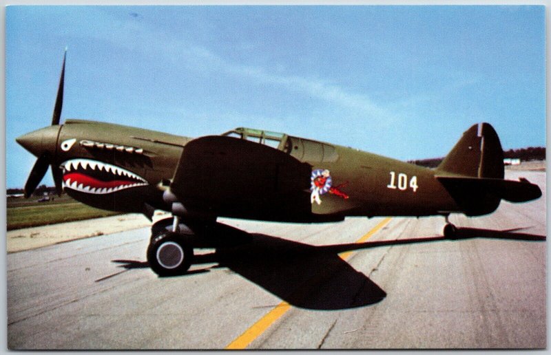 Curtiss P-40E Warhawk, USAF Museum, Ohio - Postcard | United States ...