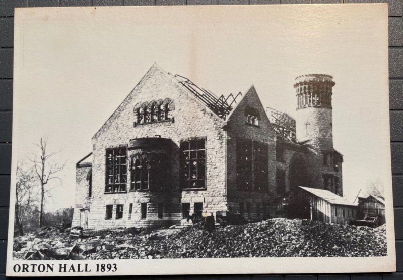 Vintage Postcard 1893 Orton Hall Ohio State University (1970 ...