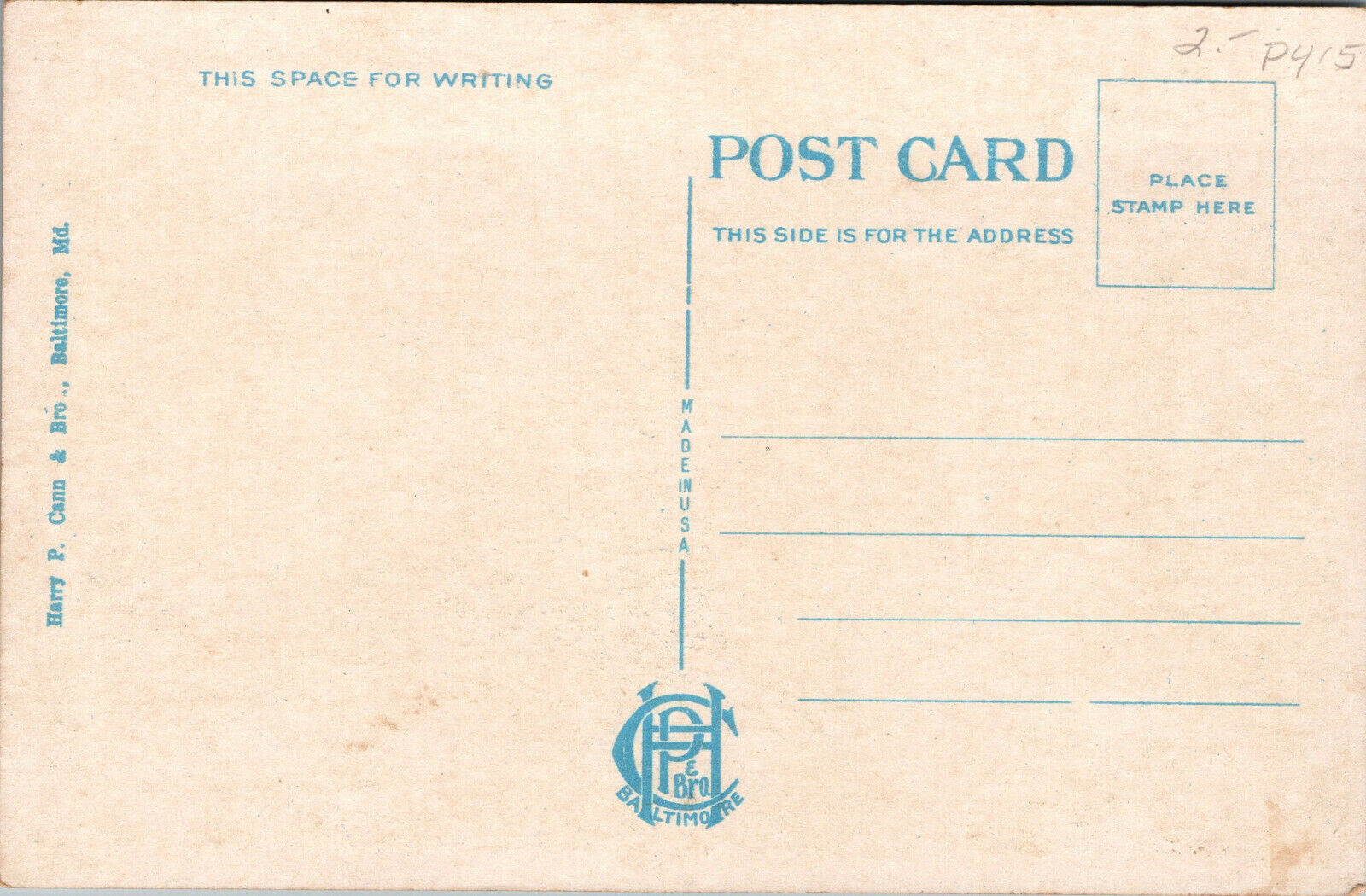 Vtg 1920s View of Light Street and Skyline Baltimore Maryland MD ...