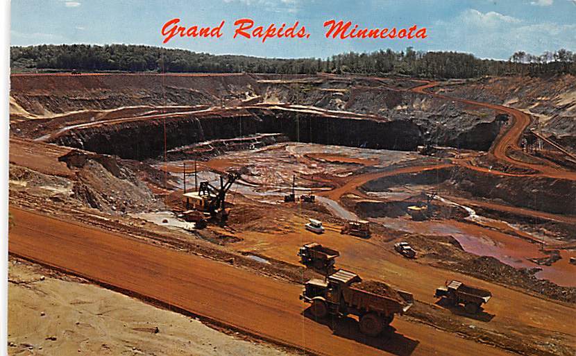 Tioga Mine Grand Rapids, Minnesota, USA Unused | Topics - Other ...