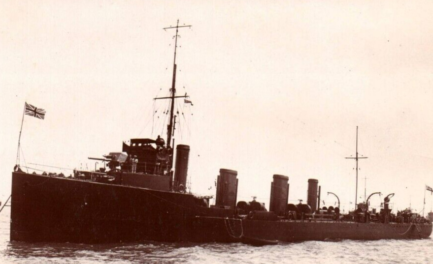 RPPC Photo British Royal Navy WWI HMS Saracen ? | Other / Unsorted ...