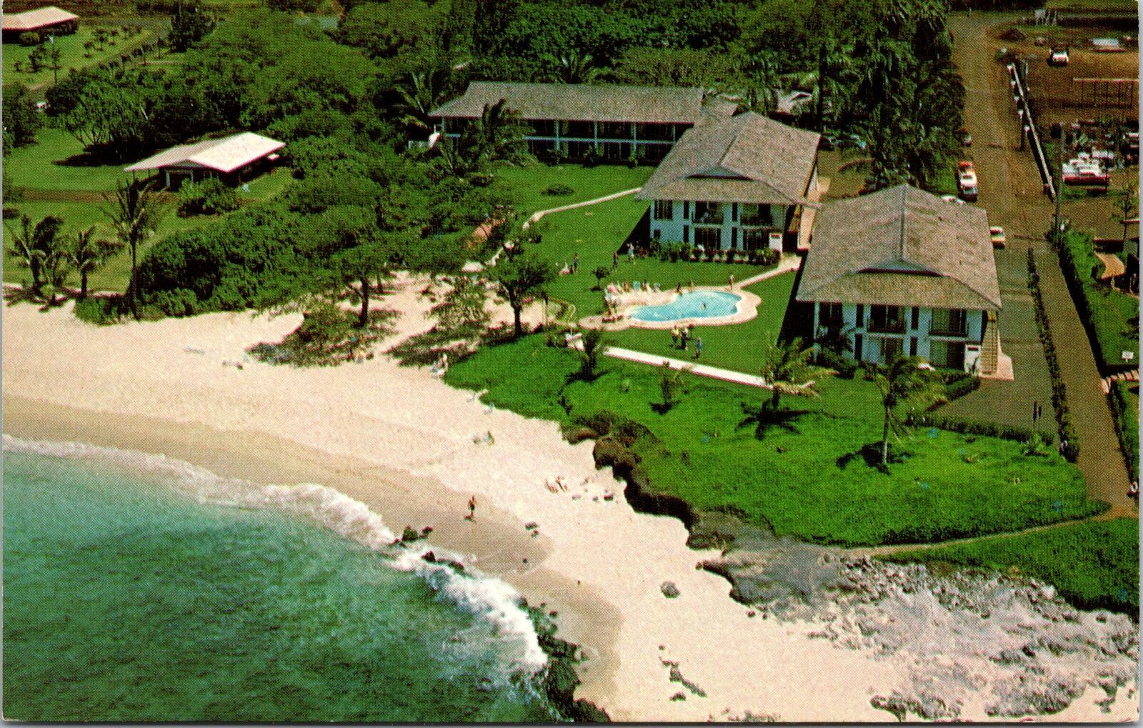 Vintage Postcard Aerial View of the Napili Surf Beach Resort at Maui ...