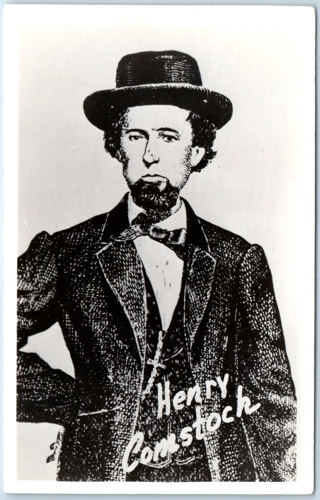 c1940s Henry Tompkins Paige Comstock Repro RPPC Canadian Miner Real ...