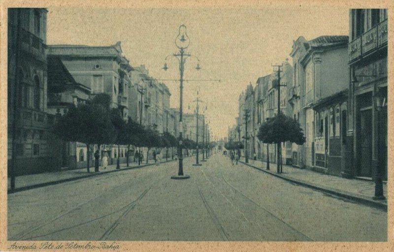 brazil, SALVADOR, Bahia, Avenida Sete de Setembro (1920s) Catilina ...