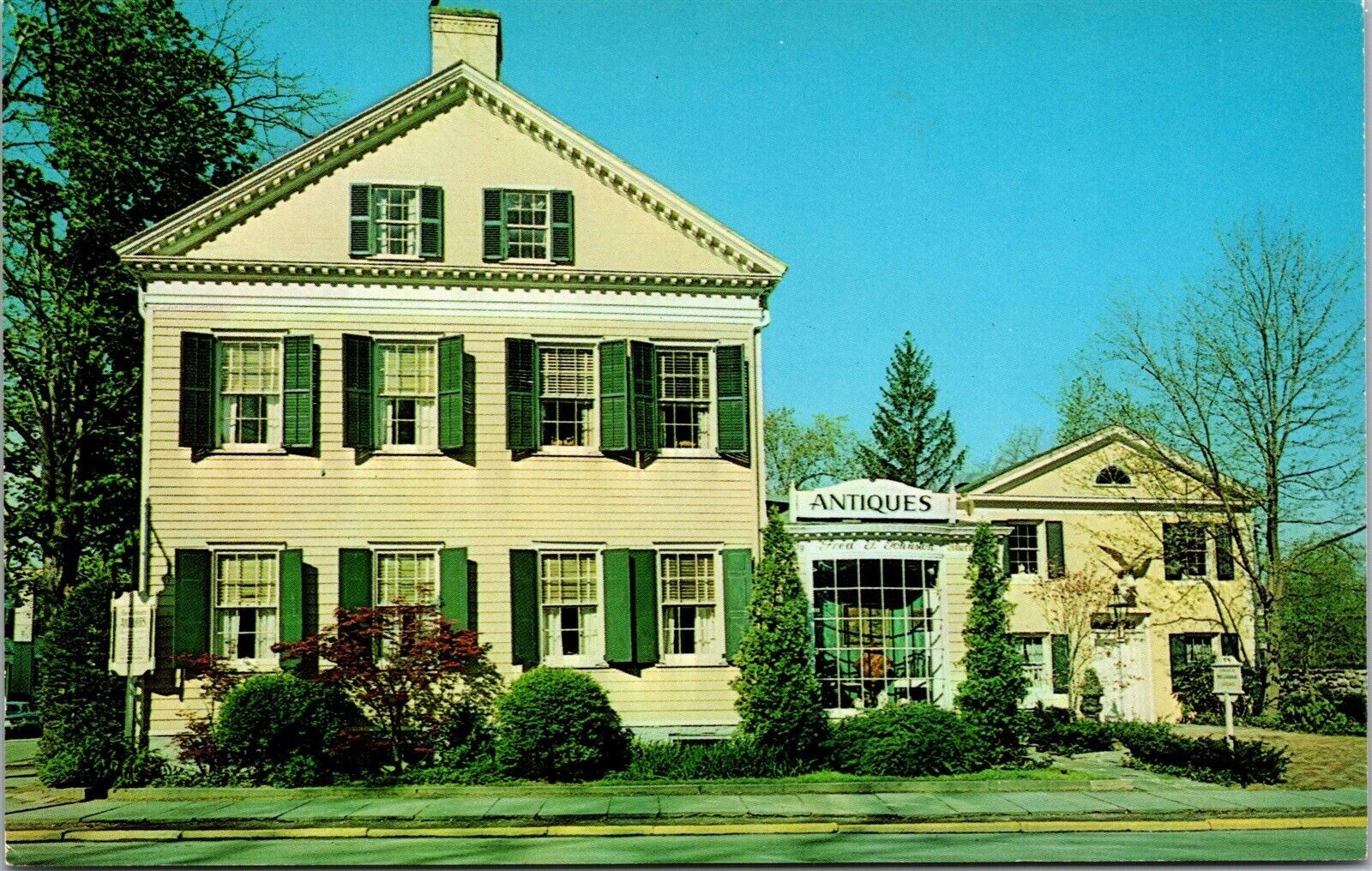 Vtg Kingston New York NY Antique Store Van Lueven Mansion Fred Johnston ...