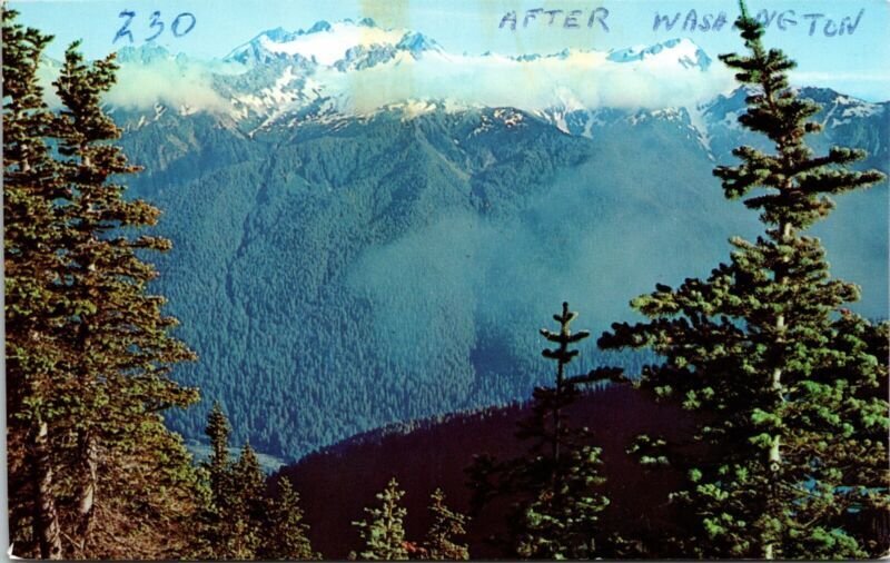 Mount Olympus Olympic National Park Washington State Aerial View UNP ...