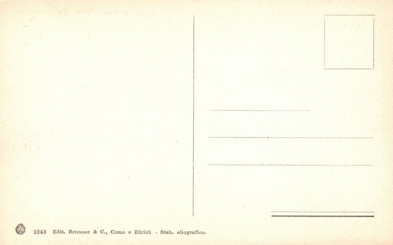 Vintage Postcard 1910's Como Lake Panorama Menaggio Lago di Como ...