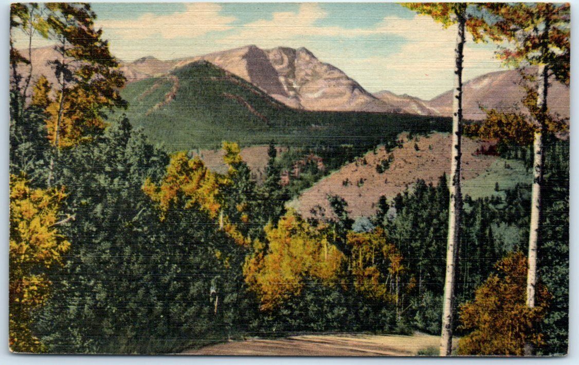 Vista Of Mount Ypsilon From The High Drive In Rocky Mountain National ...