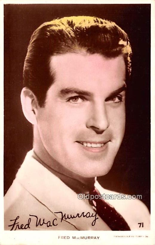 Fred MacMurray Movie Star Actor Actress Film Star Unused | Topics ...