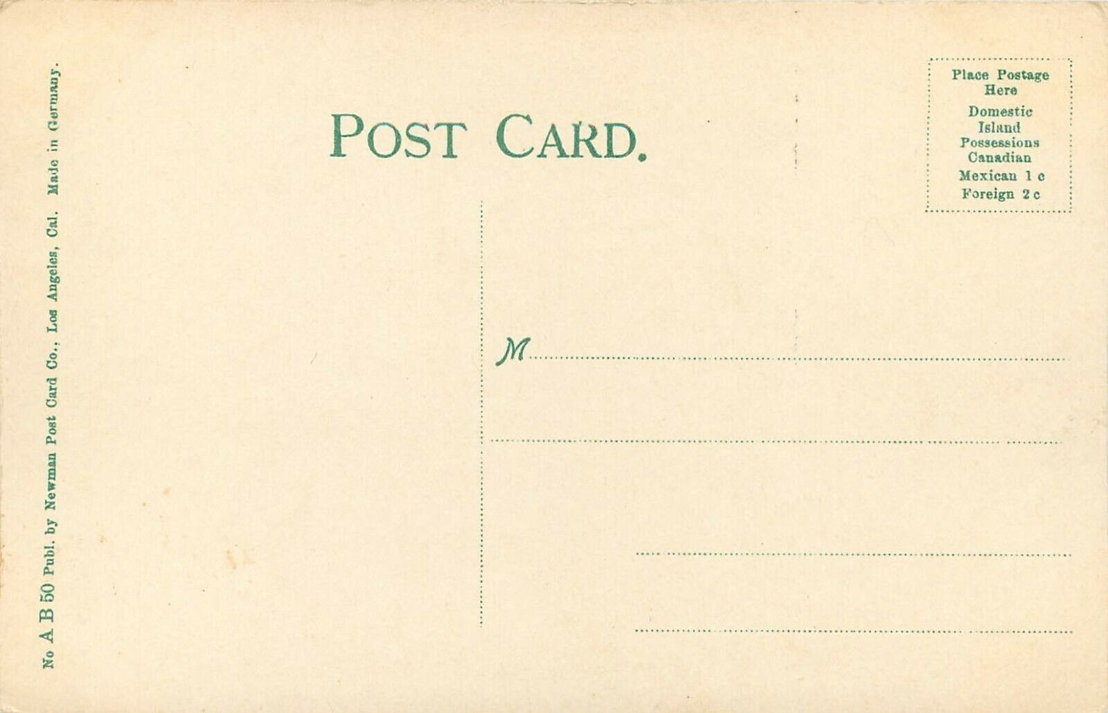 Vintage Postcard Interior of a California Lemon Packing House Newman Co ...