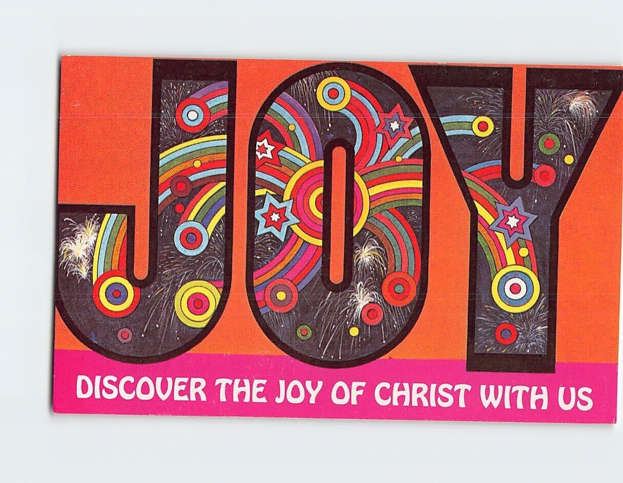 Postcard Discover the Joy of Christ With Us Invitation Card | United ...