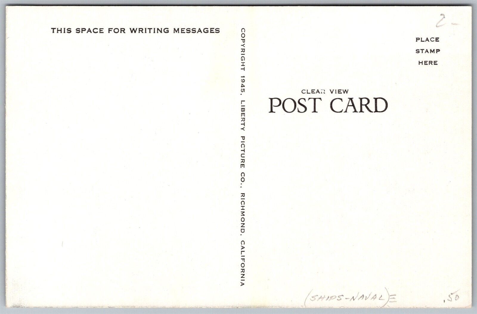 Vtg Advance Transport Naval Ship US Military WWII 1945 Navy Postcard ...