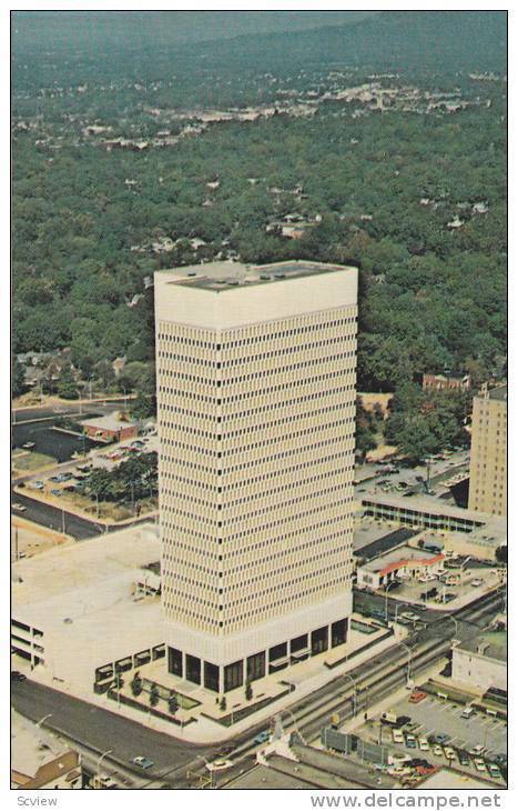 Aerial view, Daniel Building, Greenville, South Carolina, 40-60s ...