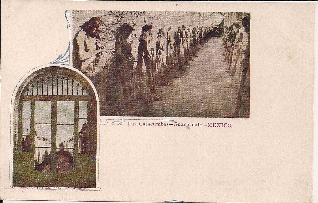 MEXICO, Guanajuato, Catacombs, Mummified Bodies, Skeletons, Pre 1907 ...