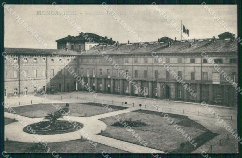 Torino Moncalieri Castello Reale Veduta Interno cartolina MZ9530 ...