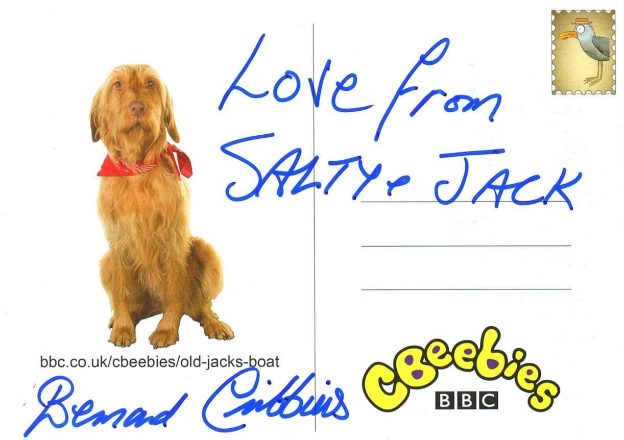 Bernard Cribbins CBeebies BBC Old Jacks Boat Hand Signed Photo | Topics ...
