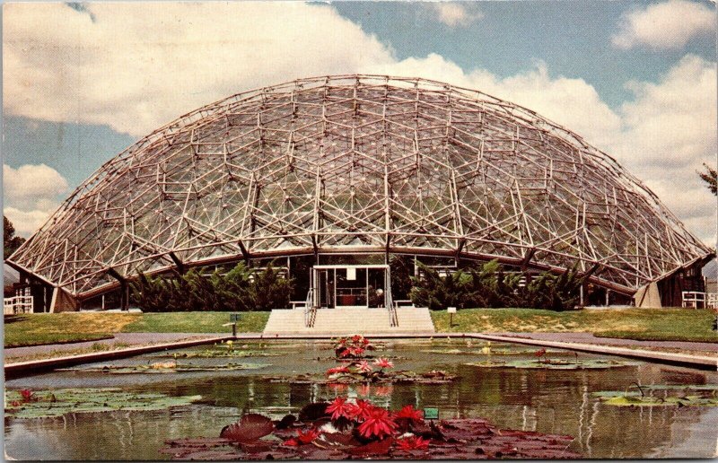 Two Postcards The Climatron Lily Ponds Botanical Gardens St. Louis ...