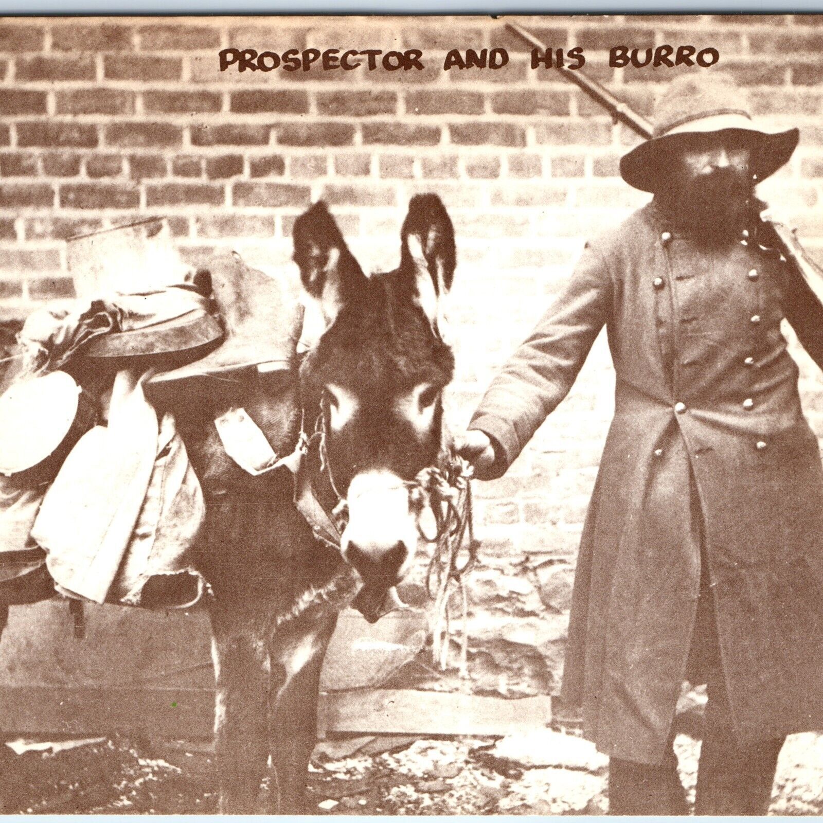 c1970s Estes Park CO 1880s Mine Prospector State Historical Photo Print ...