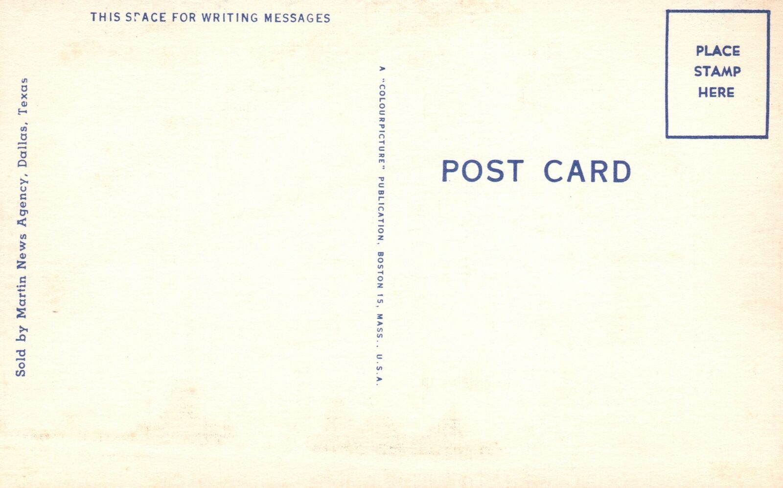 Vintage Postcard 1930's New Post Office & Federal Building Dallas Texas ...