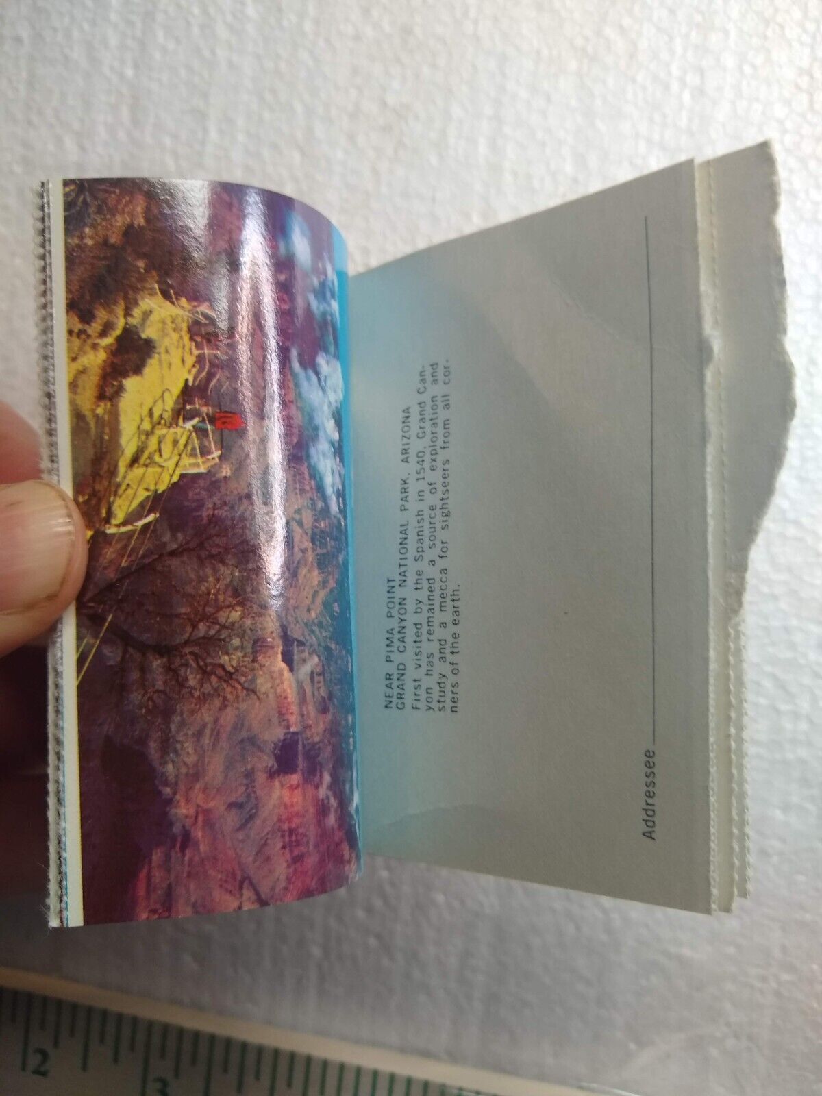 Postcard Folder Desert View Watchtower, Grand Canyon National Park ...