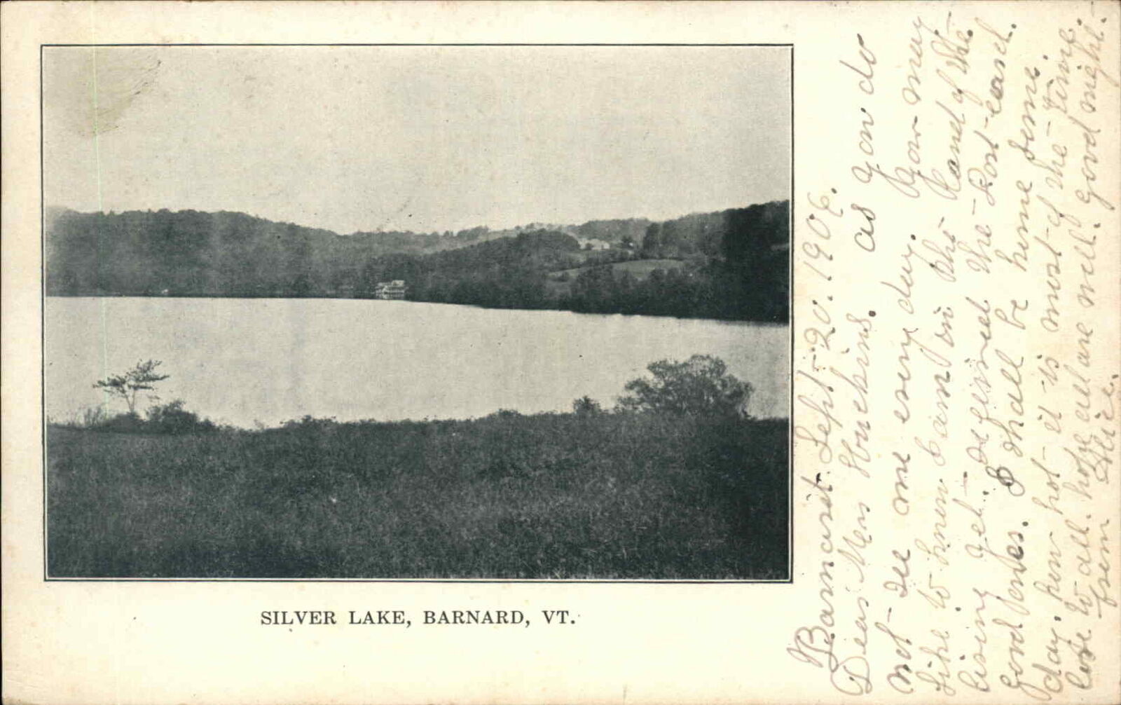 Barnard Vermont VT Scenic Lake View c1910s Postcard | United States ...