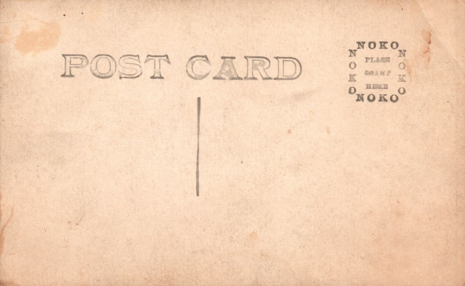 Vintage Postcard 1910's Portrait of the Two Gentlemen Workers Working ...