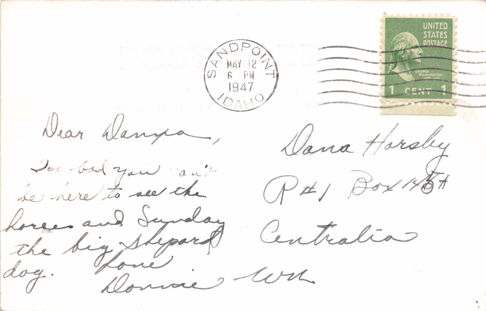 Sandpoint ID Worlds Longest ALL Wooden Bridge~Real Photo Postcard 1947 ...