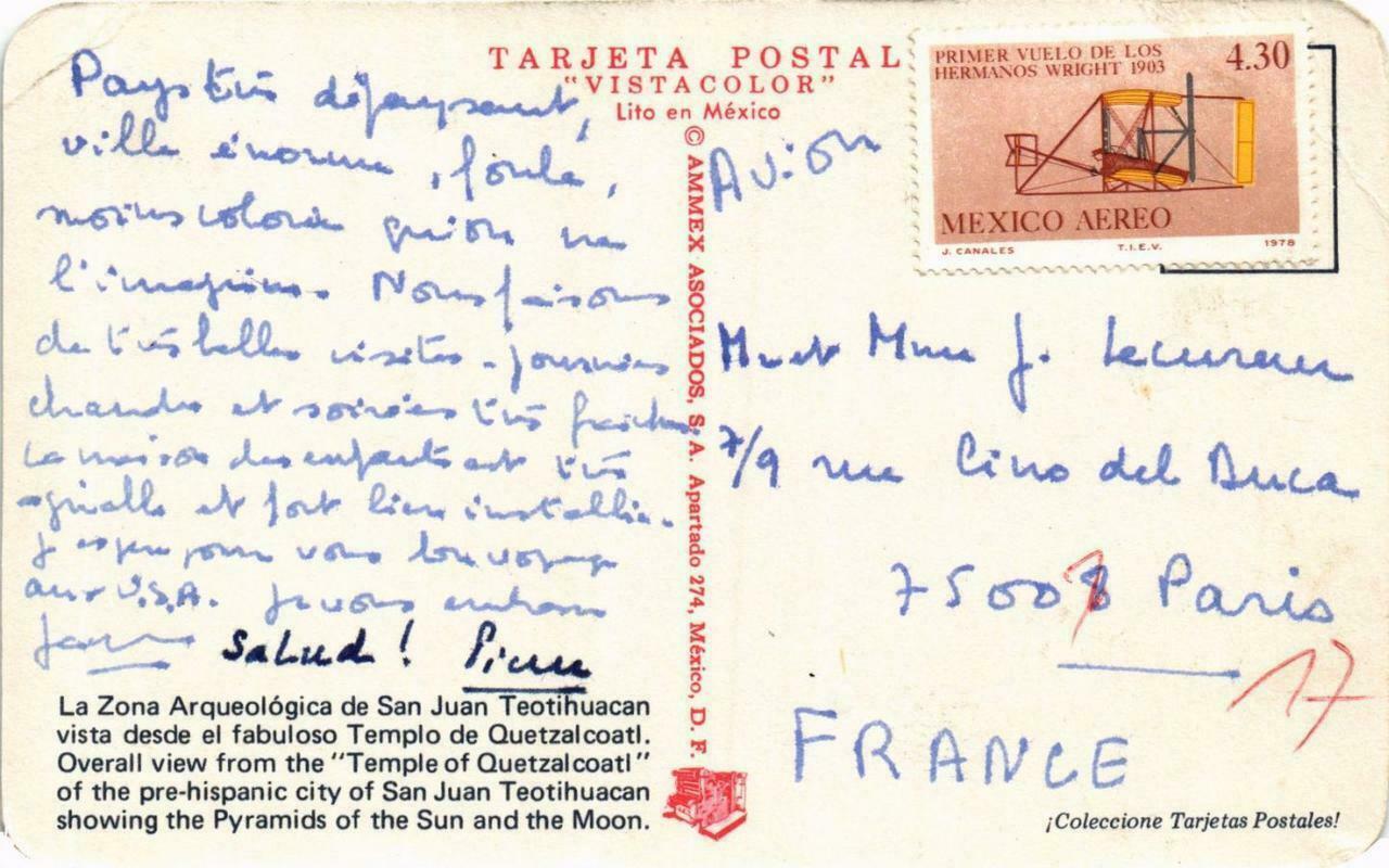 CPM AK La Zona Arqueologica de SAN JUAN TEOTIHUACAN MEXICO (648519 ...