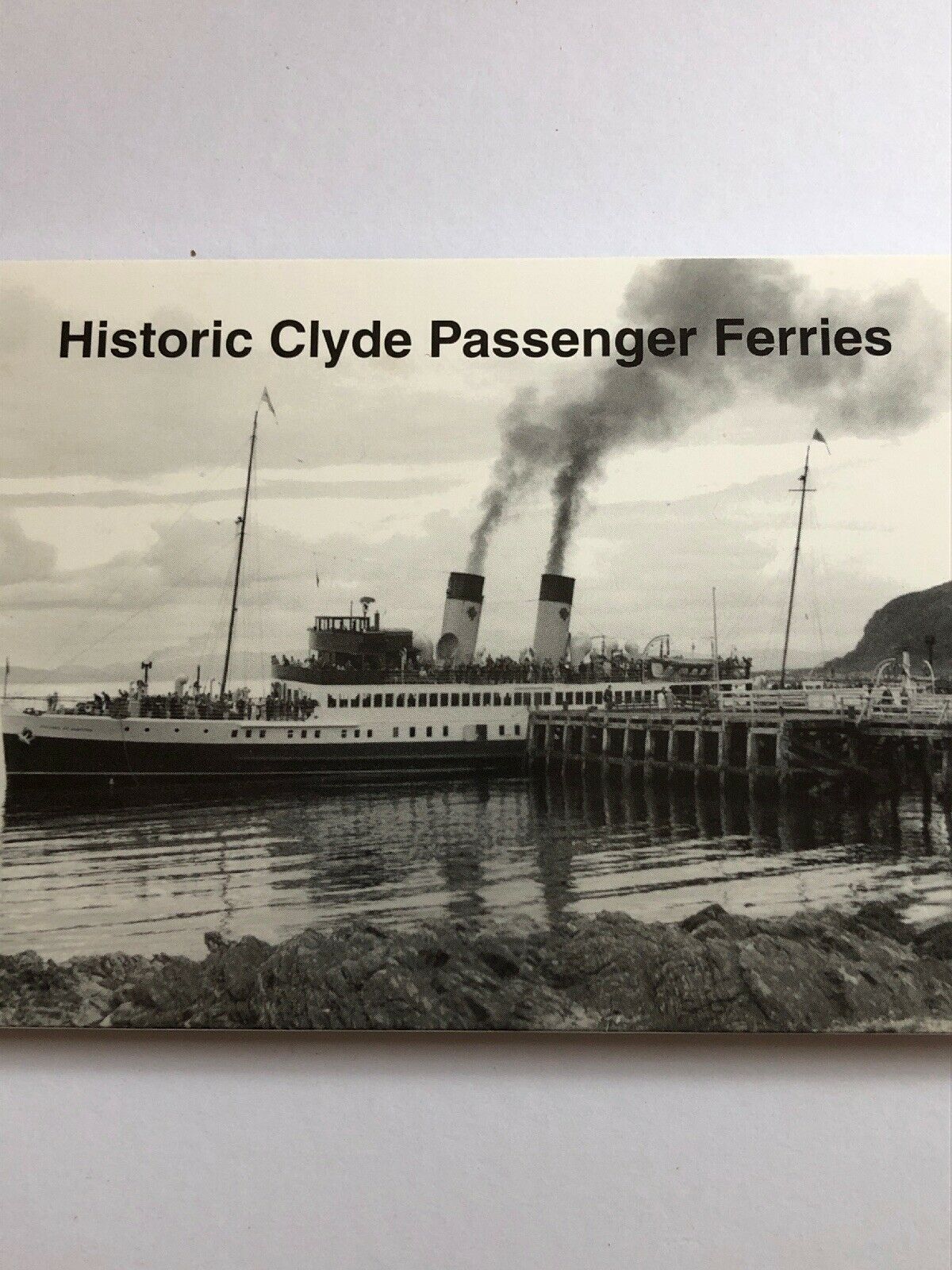 Historic Clyde Passenger Ferries Set of Six Postcards with Folder ...